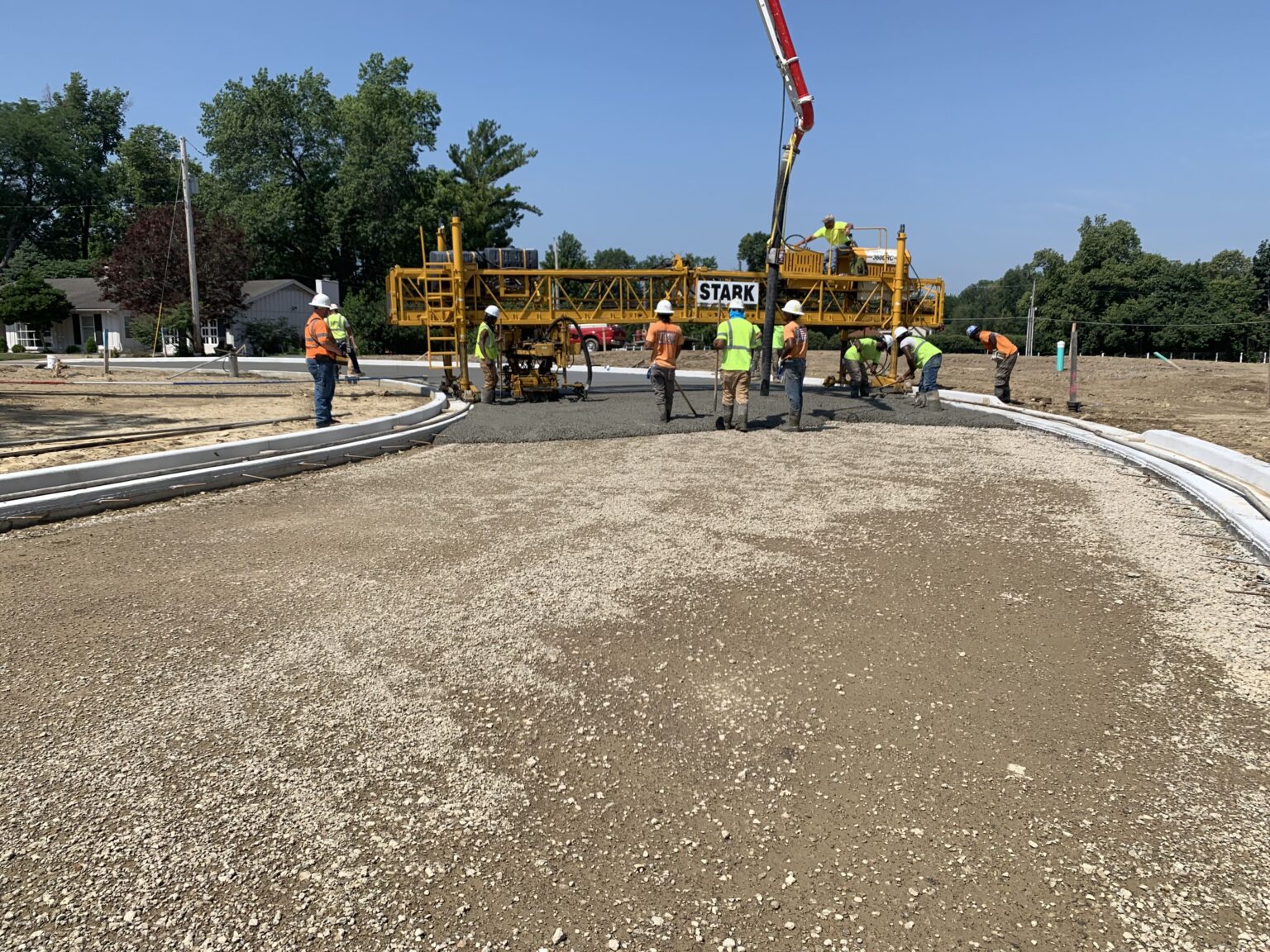 Concrete Paving – Stark Excavating, Inc.
