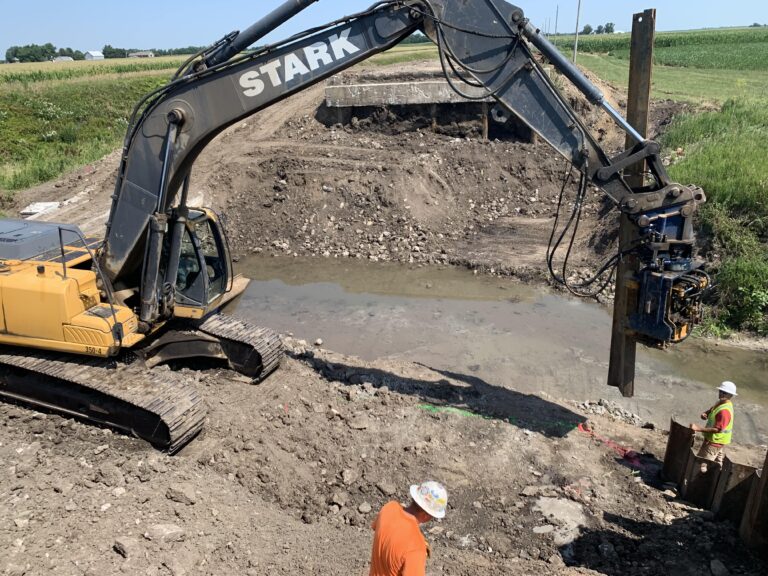 Pile Driving – Stark Excavating, Inc.