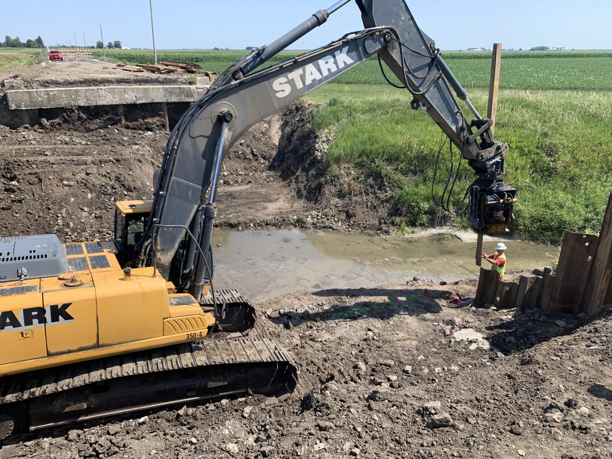 Pile Driving – Stark Excavating, Inc.