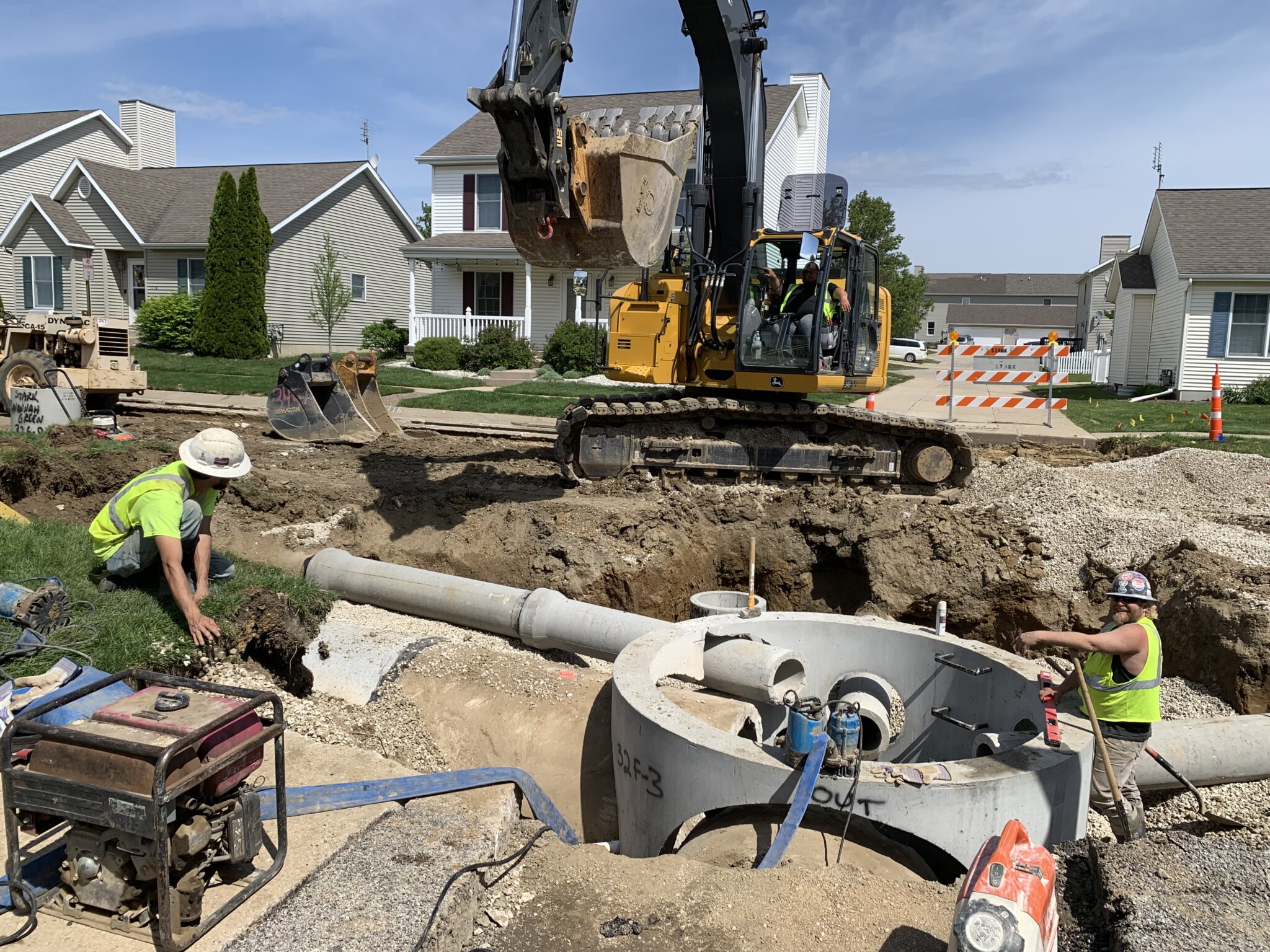 Sanitary Sewer – Stark Excavating, Inc.